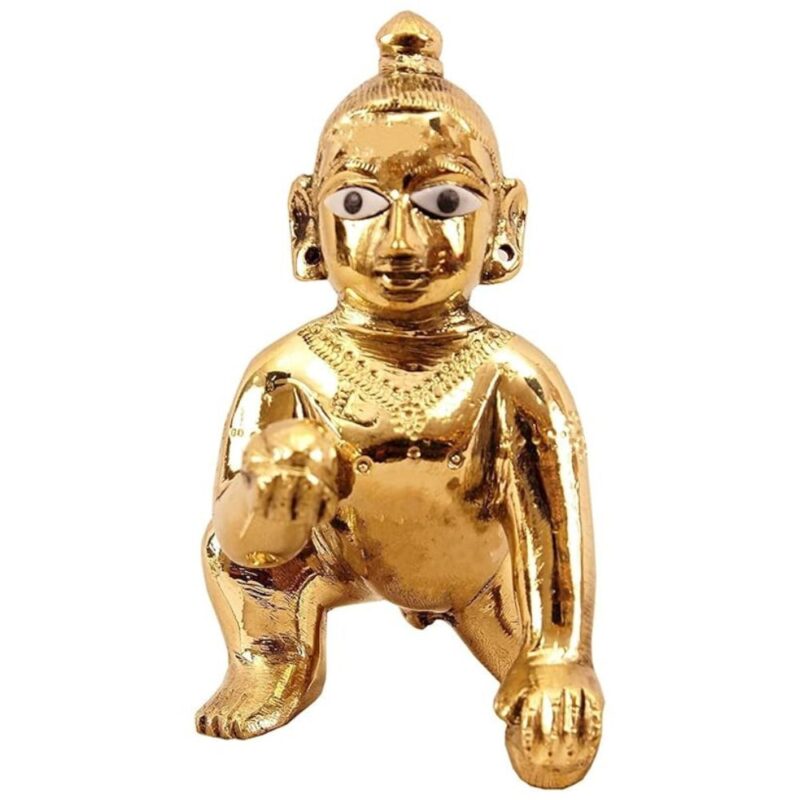 Laddu Gopal Idol/Bal Gopal/Thakur Ji ashtdhatu Murti (Size 0 to 6 ...