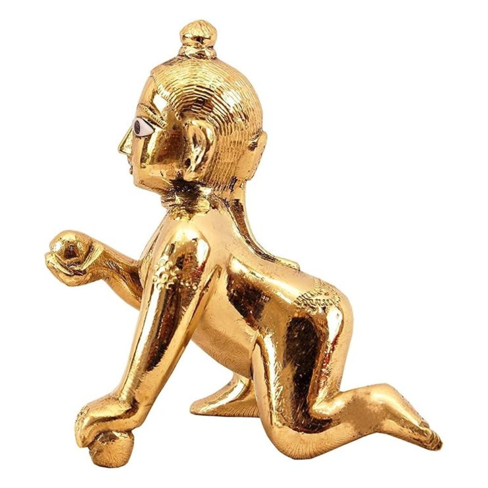 Laddu Gopal Idol/Bal Gopal/Thakur Ji ashtdhatu Murti (Size 0 to 6 ...